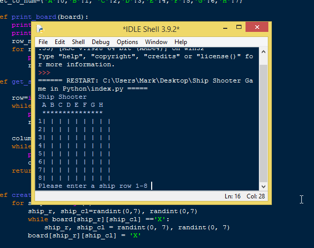 Ship Shooter Game In Python Free Source Code Sourcecodester